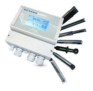 Multiparameter transmitter measuring device